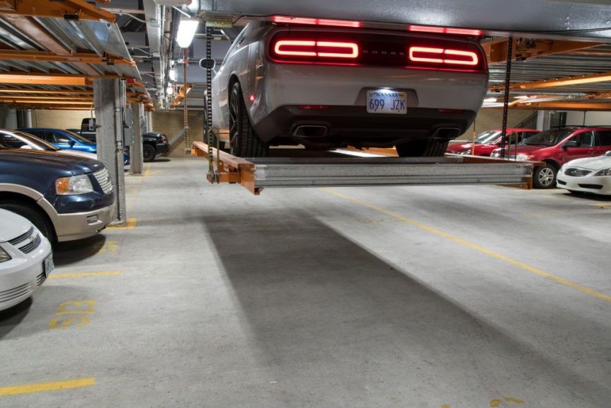 Elevated Parking Installs the Largest “Over the Drive Isle” Parking ...